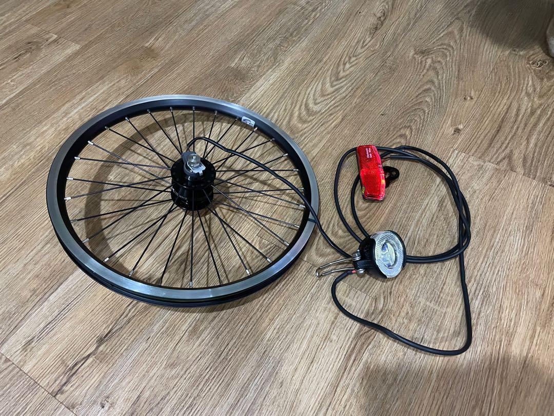 Brompton Dynamo Lighting Black Edition 2021, Sports Equipment, Bicycles ...