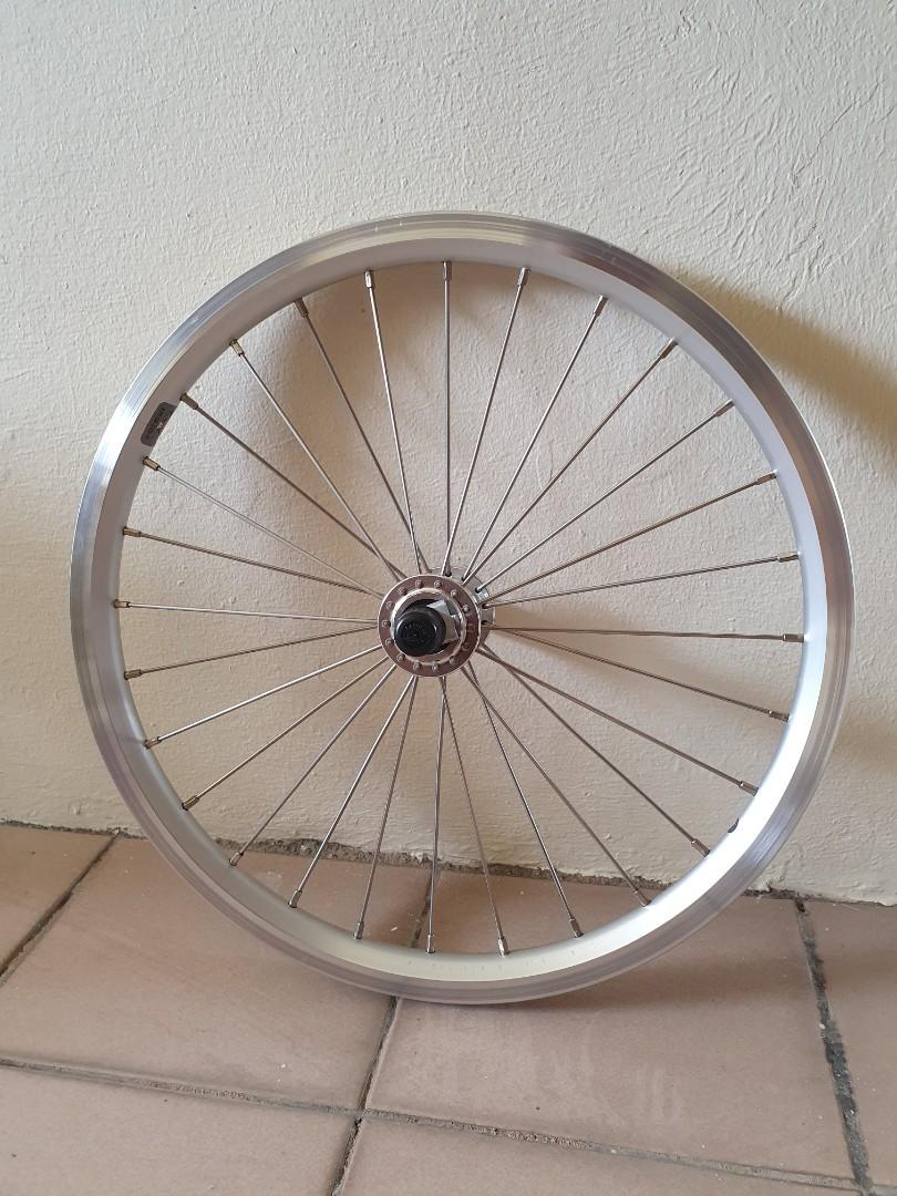 Brompton Front Wheel, Sports Equipment, Bicycles & Parts, Parts ...