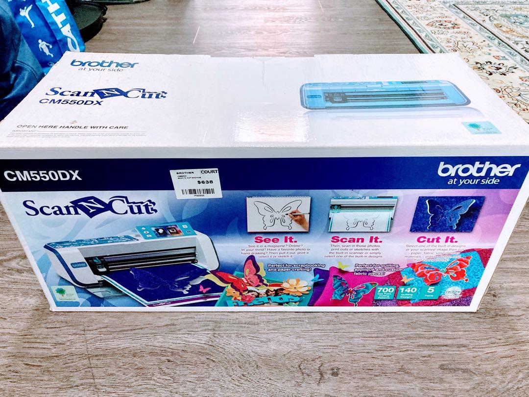 BROTHER SCAN-N-CUT CM550DX, Hobbies & Toys, Stationery & Craft, Craft ...