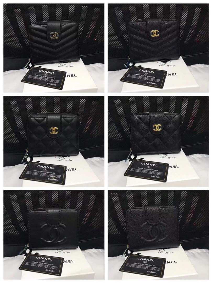 C Wallet with card & box, Women's Fashion, Bags & Wallets, Wallets ...