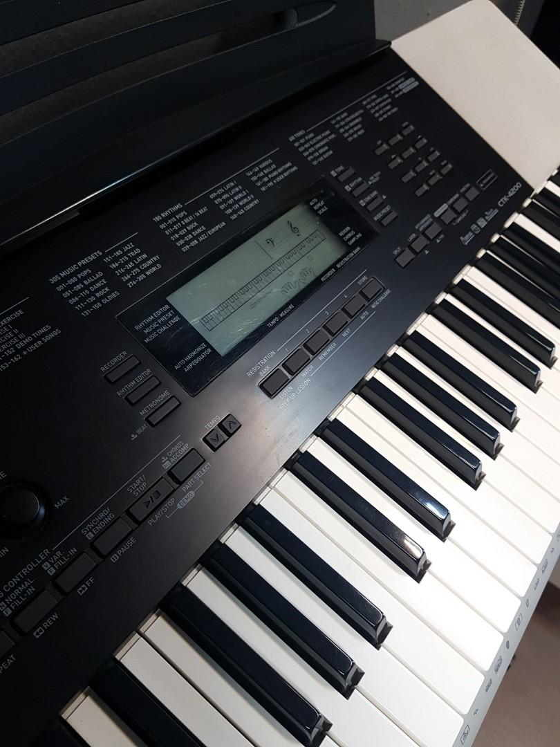 Casio Keyboard CTK-4200 (61 keys), Hobbies & Toys, Music & Media ...