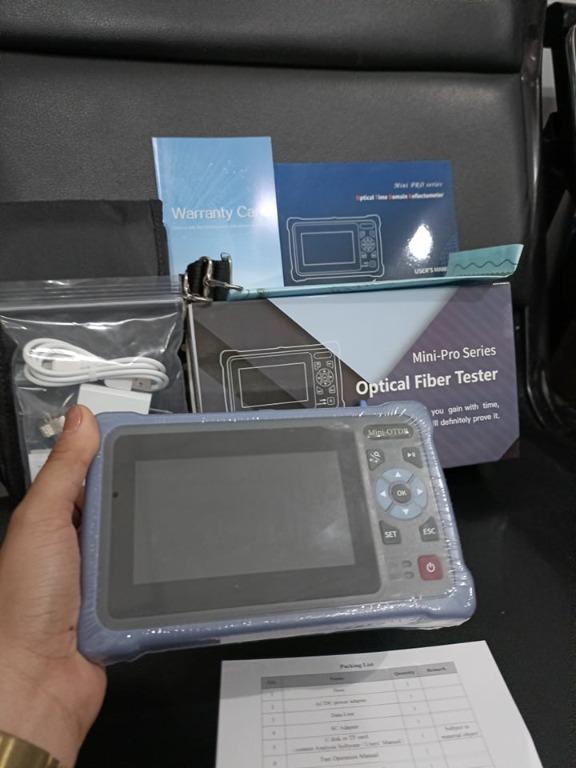 Comptyco Mini-OTDR Fiber Optical Time Domain Reflector Optical Fiber ...