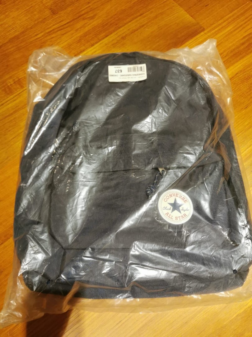 Converse backpack (navy blue), Men's Fashion, Bags, Backpacks on Carousell