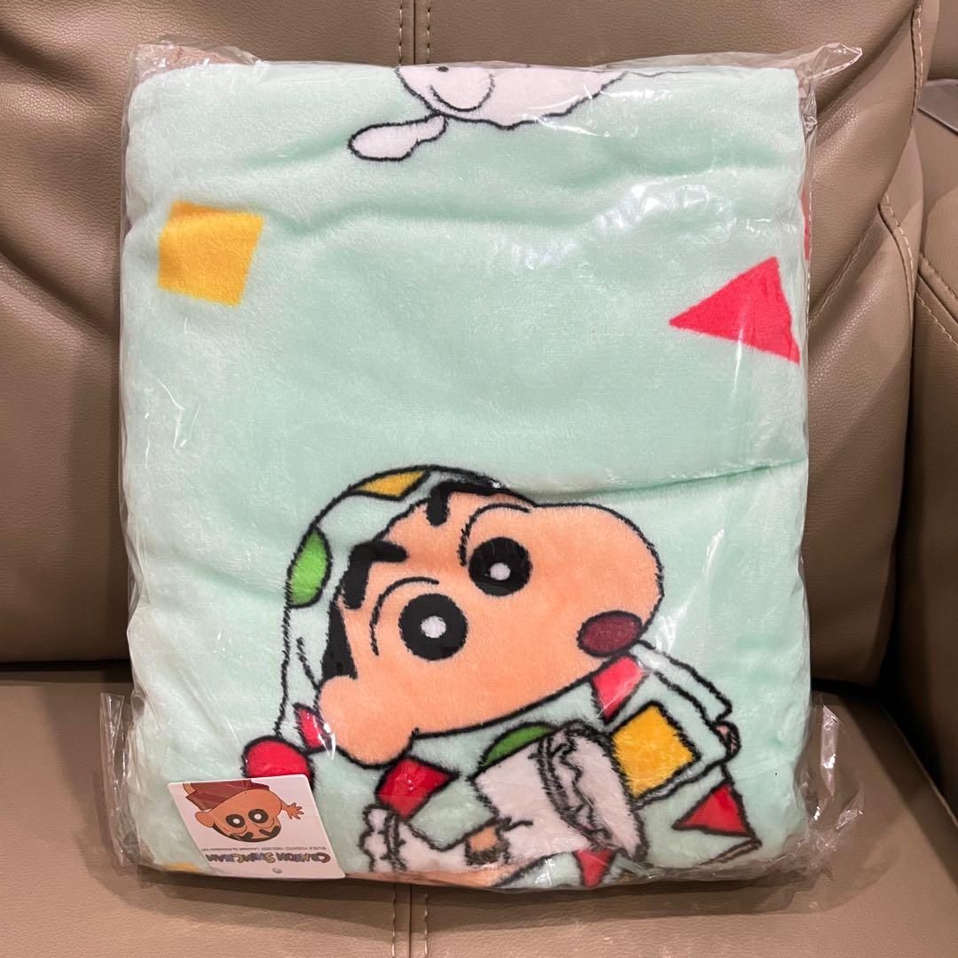 Crayon Shin Chan Flannel Blanket Large Shiro Dog Nohara Pig ...