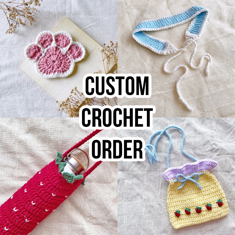 Custom crochet order PREORDER, Hobbies & Toys, Stationery & Craft ...