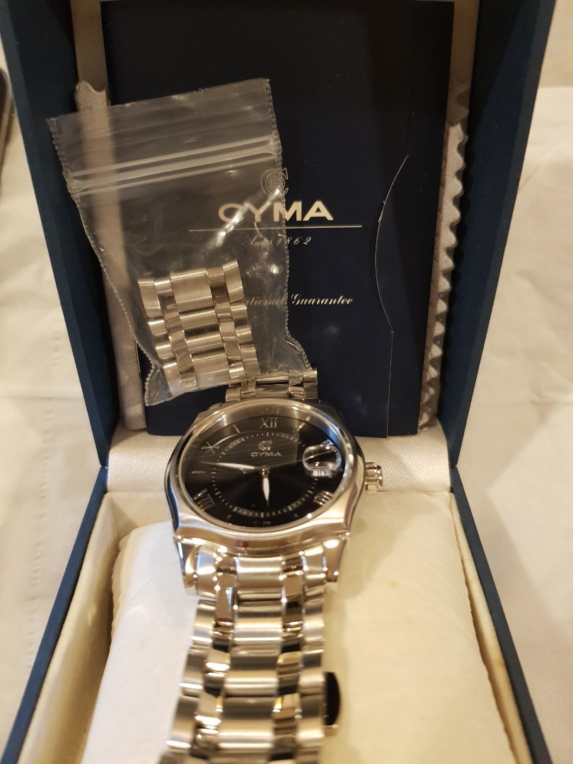 CYMA Quartz Mens Watch, Luxury, Watches on Carousell