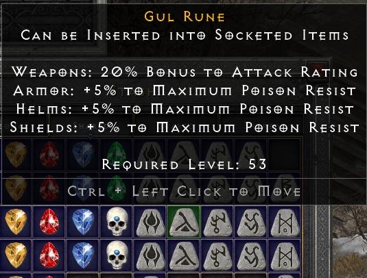 Diablo 2 Resurrected - GUL RUNe, Video Gaming, Video Games, Others on ...