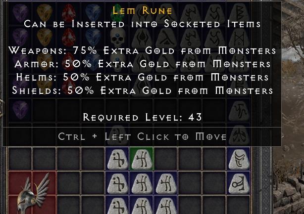 Diablo 2 Resurrected - LEM RUNE, Video Gaming, Video Games, Others on ...