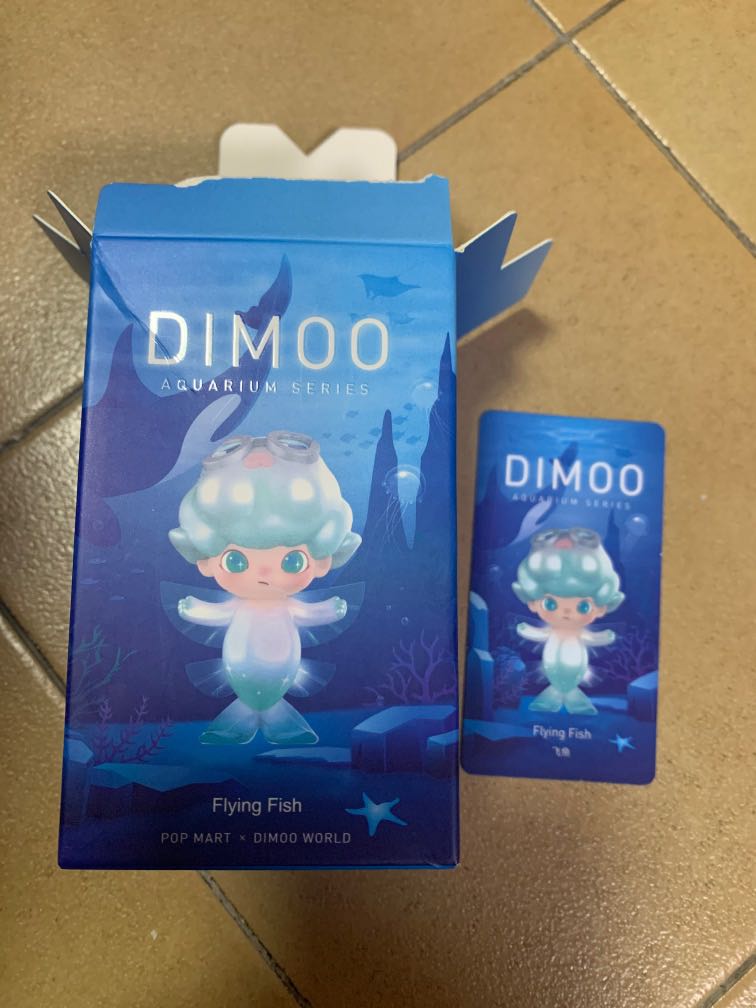 Dimoo Flying Fish, Hobbies & Toys, Toys & Games on Carousell