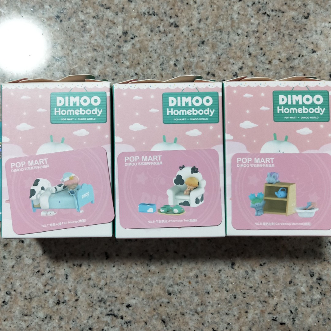 Dimoo HomeBody [Popmart], Hobbies & Toys, Toys & Games on Carousell