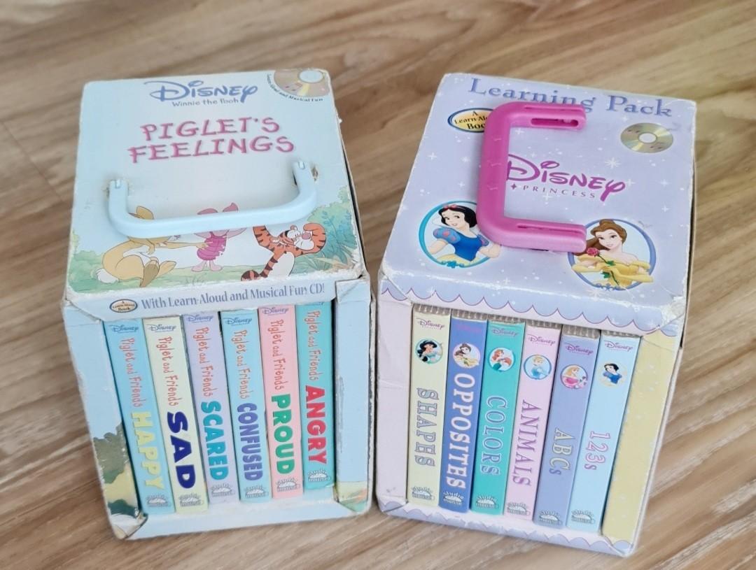 Disney Books Piglet's Feelings & Princesses, Hobbies & Toys, Books ...