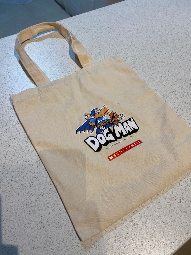 Dogman Tote Bag, Women's Fashion, Bags & Wallets, Tote Bags on Carousell