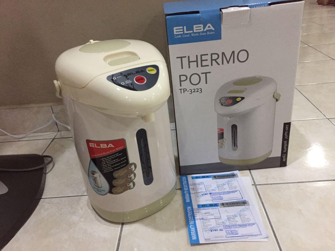 Elba Thermo Pot Water Dispenser 3.2Liter BRAND NEW Rm120, TV & Home ...