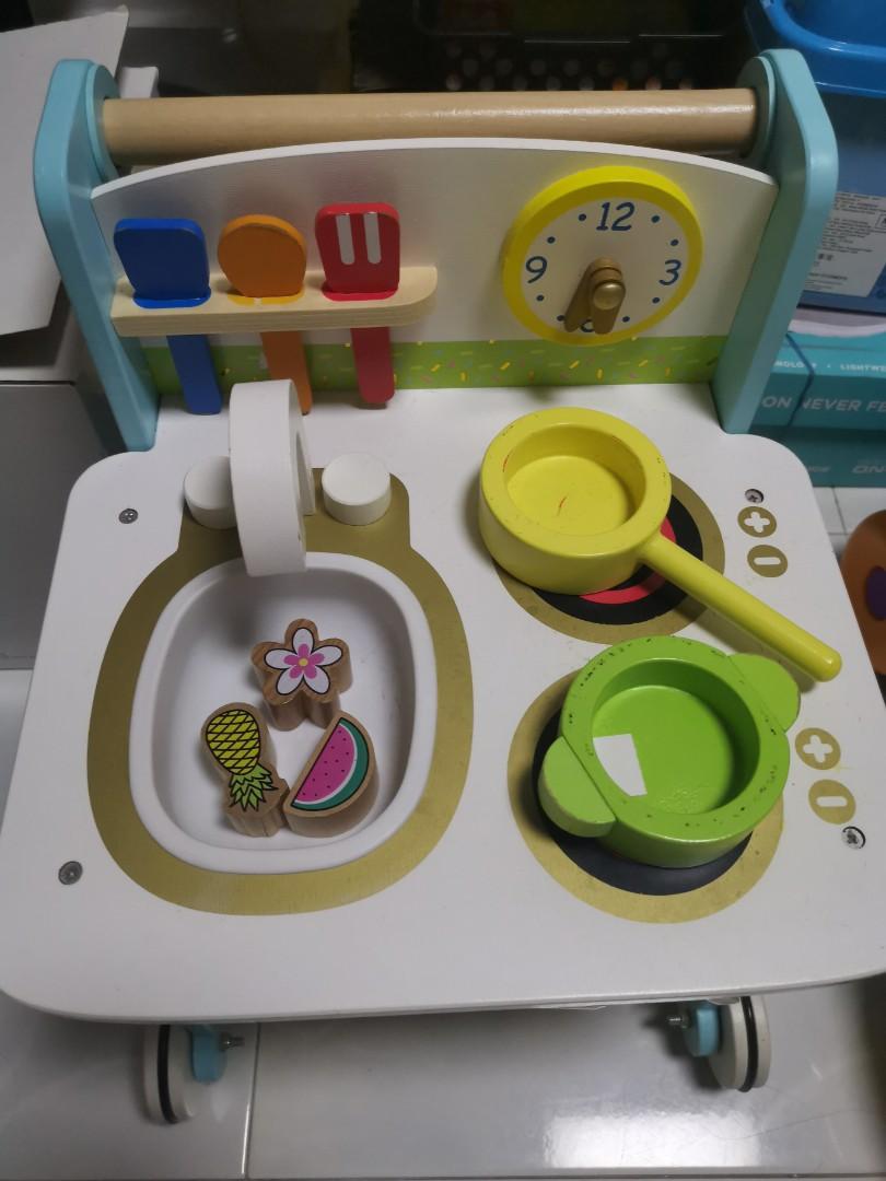 ELC solid Wood cooking station for kids, Hobbies & Toys, Toys & Games ...
