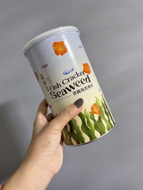 Fish Cracker Seaweed, Food & Drinks, Packaged & Instant Food on Carousell
