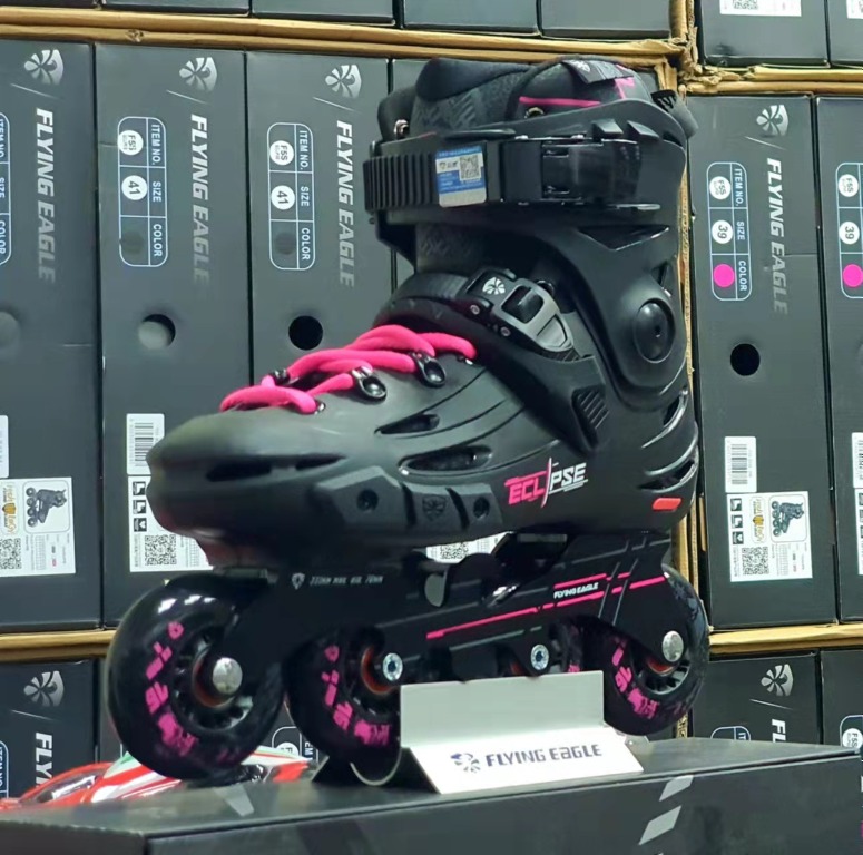 Flying Eagle Skate F5s Eclipse (Black / Pink), Sports Equipment, Sports ...