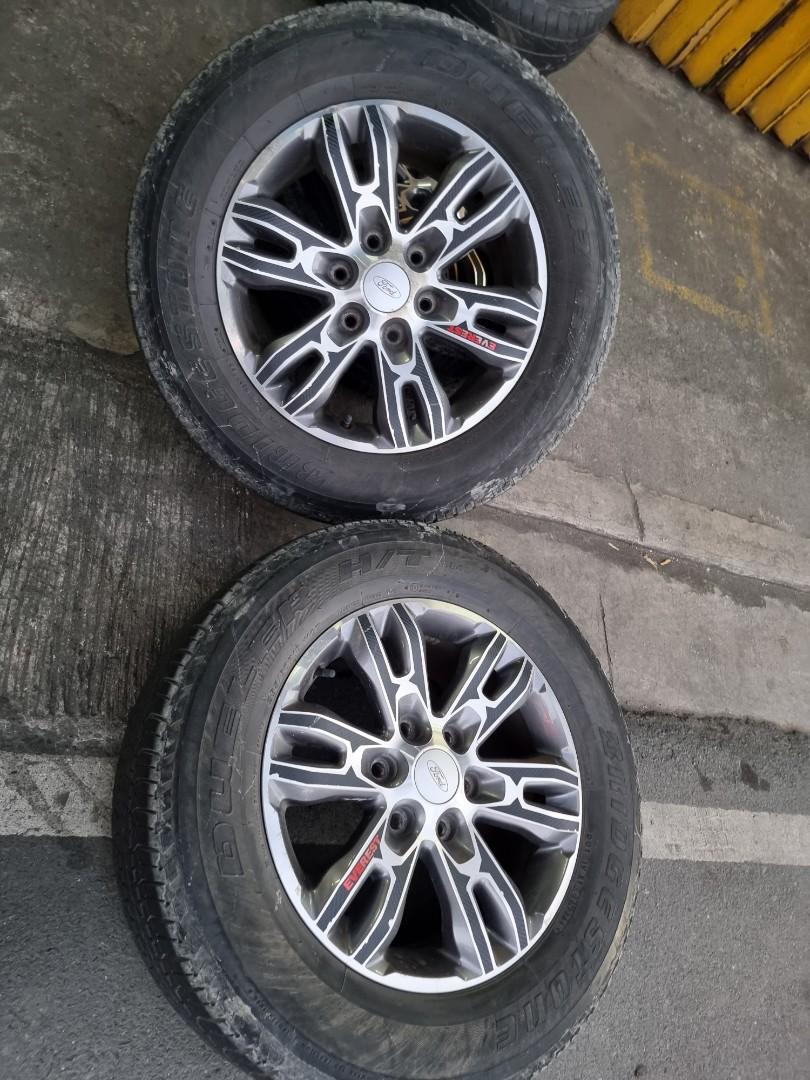 Ford Everest 18" Trend Stock Mags with Tires, Car Parts & Accessories ...
