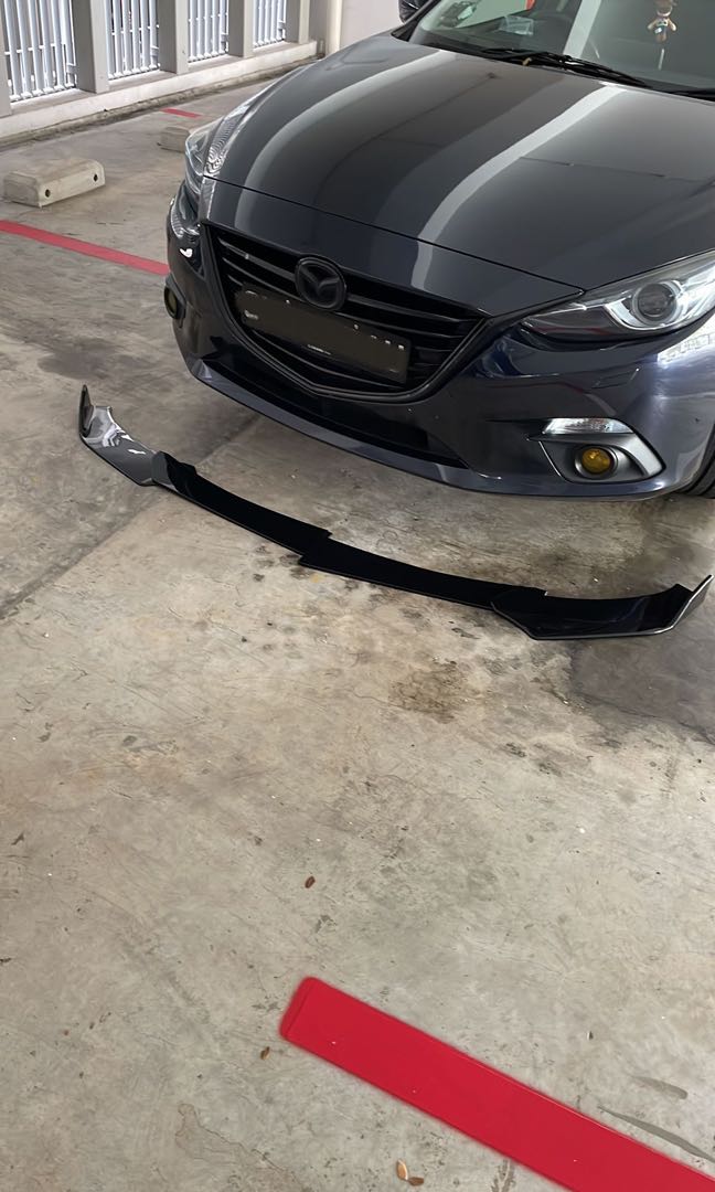 Front Bumper Lip Body Kit , Car Accessories, Accessories on Carousell