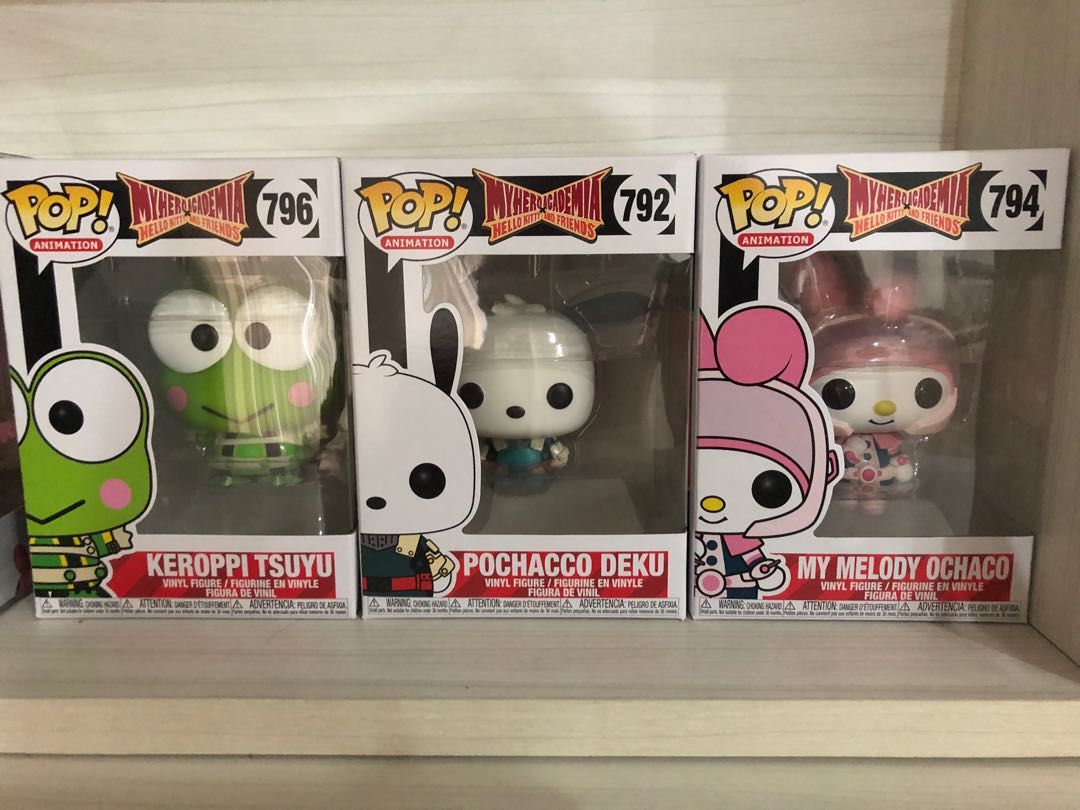 FUNKO POP My Hero Academia x Hello Kitty and Friends, Hobbies & Toys ...