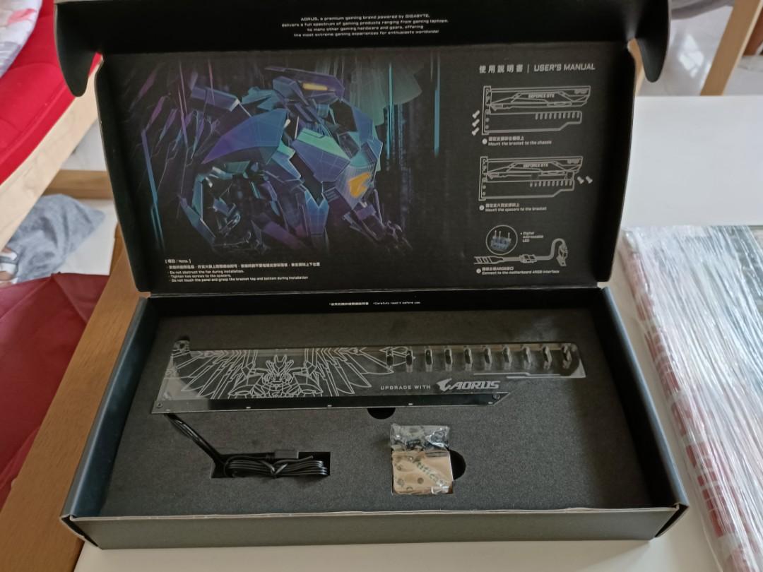 Gigabyte Aorus GPU Support Bracket, Computers & Tech, Parts ...