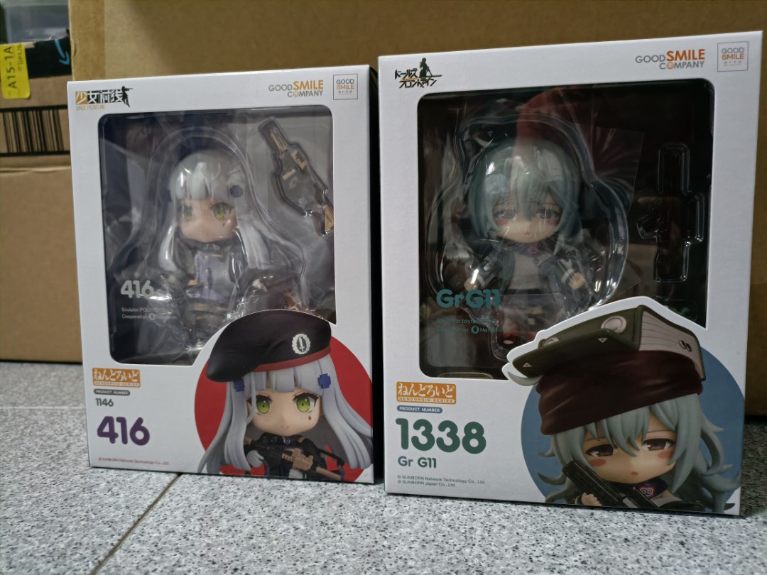 Girls Frontline Nendoroid HK416 and G11, Hobbies & Toys, Toys & Games ...