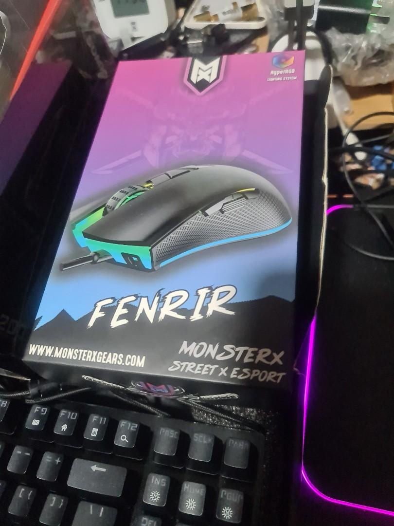 Bundle HCMan TKL gaming mechanical keyboard, Fenrir gaming mouse and ...