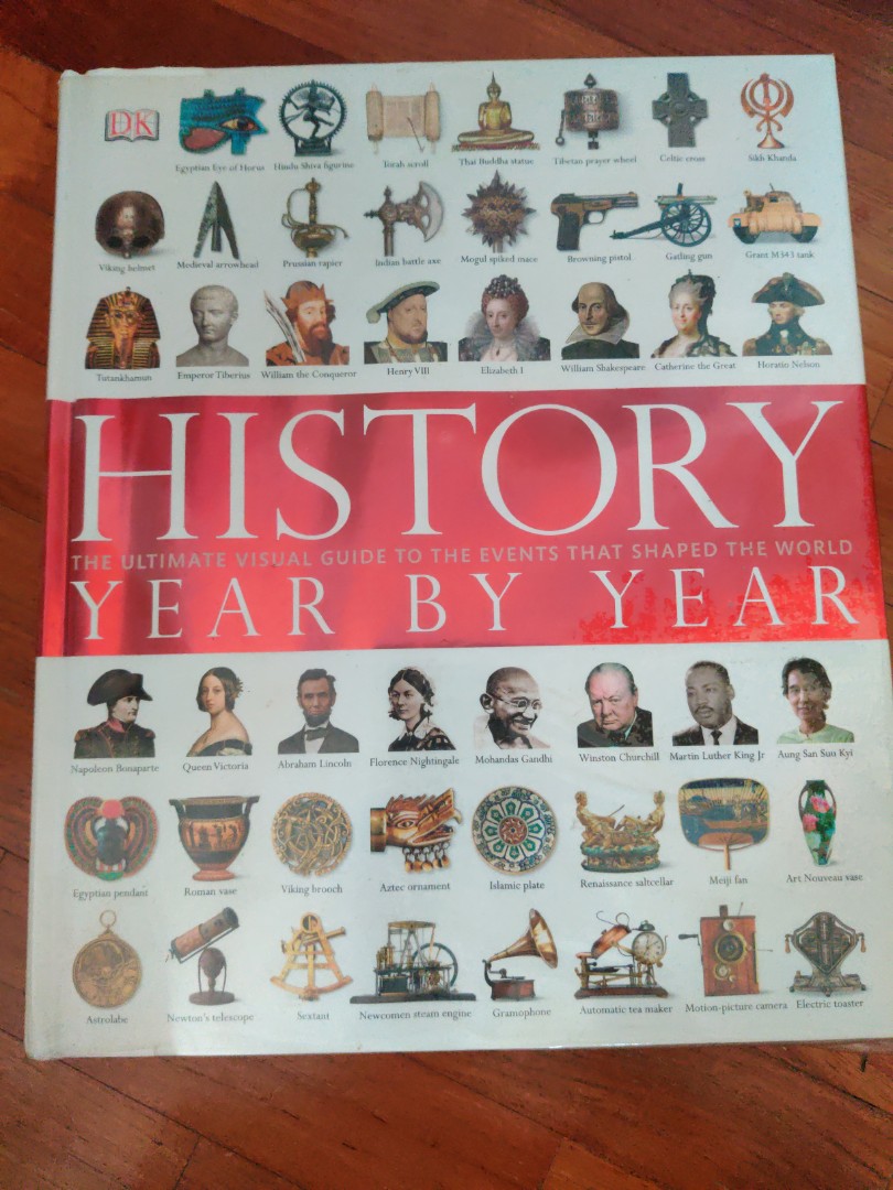 DK HISTORY YEAR BY YEAR, Hobbies & Toys, Books & Magazines, Fiction ...