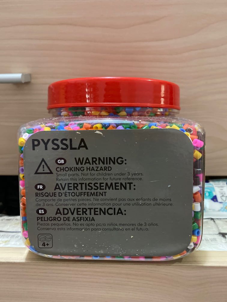 IKEA PYSSLA beads, Hobbies & Toys, Stationery & Craft, Handmade Craft ...