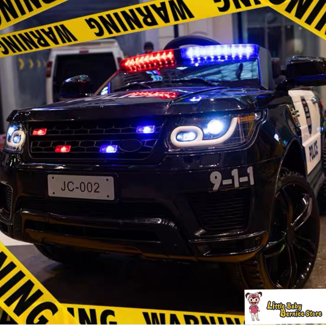 [INSTOCK] Kids Electric Car Police Car, Babies & Kids, Infant Playtime ...