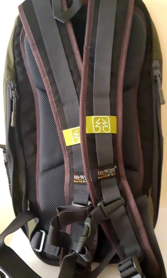 全新INWAY Backpack背囊, 運動產品, 行山及露營 - Carousell