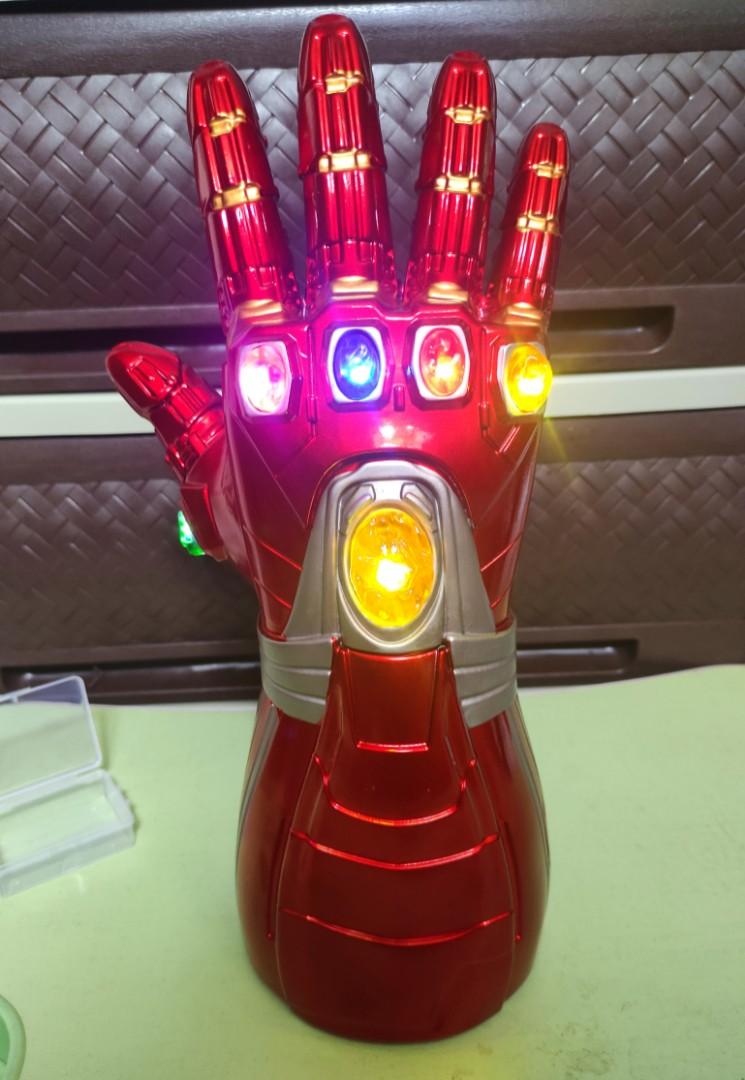 Iron Man Nano Infinity Gauntlet Toy Cosplay Collection, Hobbies & Toys ...