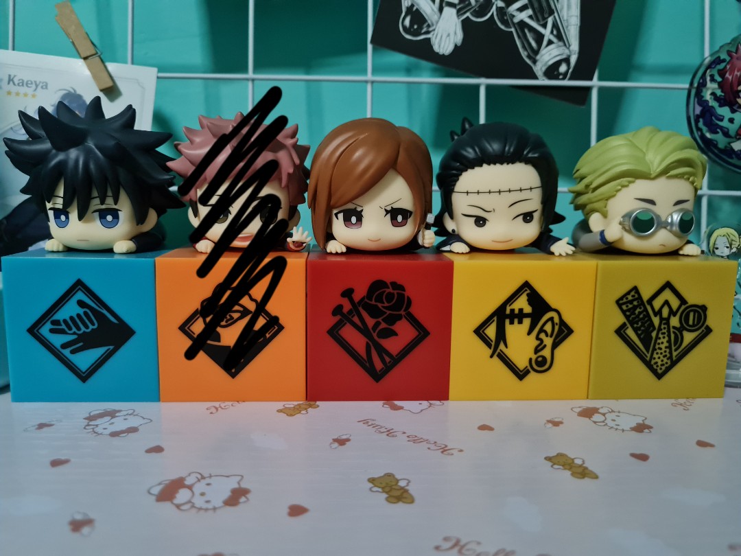 JJK Box figure, Hobbies & Toys, Memorabilia & Collectibles, J-pop on ...