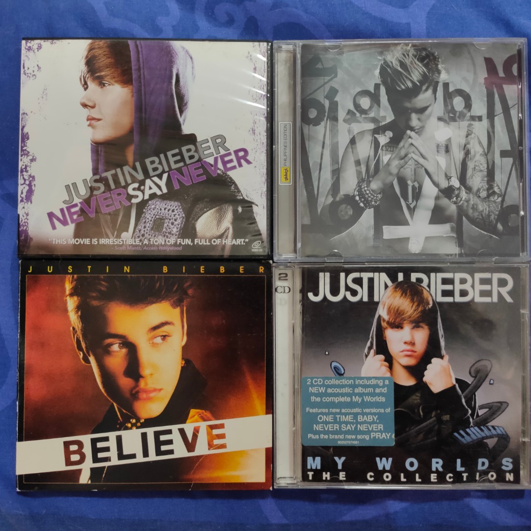 Justin Bieber Music Albums & Movie, Hobbies & Toys, Music & Media, CDs ...