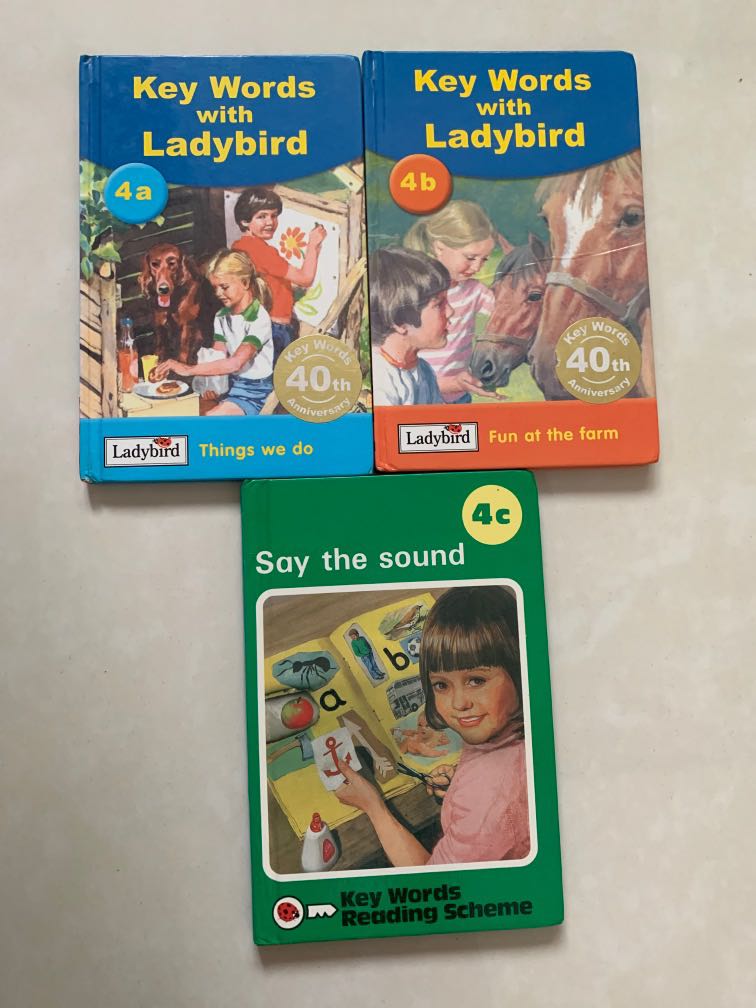 Key words with Ladybird 4a, 4b, 4c (3 books), Hobbies & Toys, Books ...