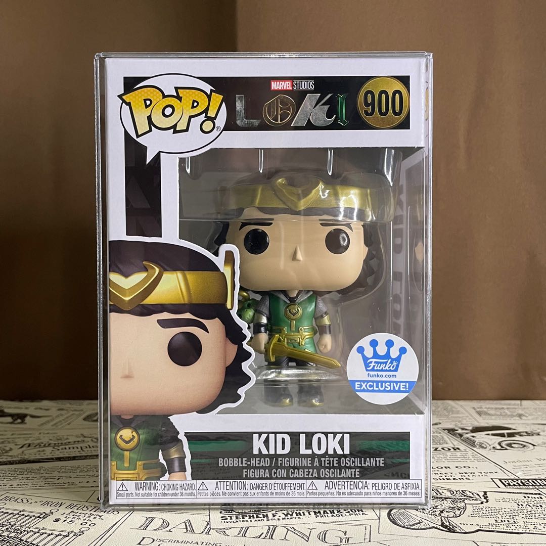 Kid Loki 900 (Funko Exclusive) Funko Pop, Hobbies & Toys, Toys & Games ...