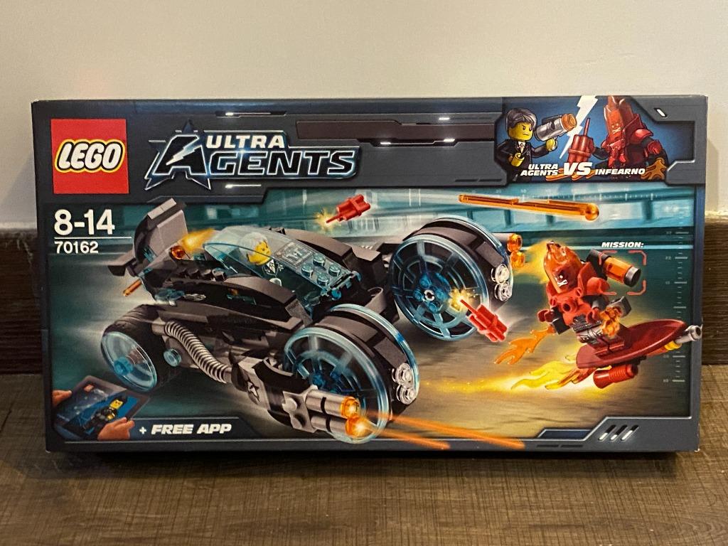 Lego 70162 Infearno Interception, LEGO® Ultra Agents, 興趣及遊戲, 玩具 & 遊戲類 ...