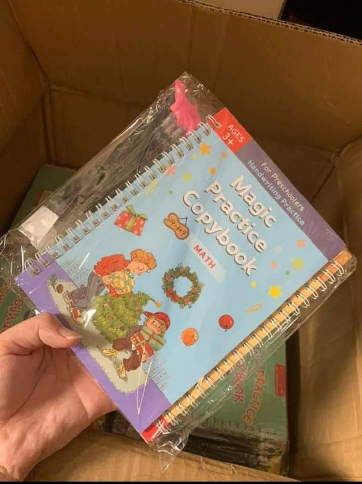 Magic Copy Book Practice Set, Hobbies & Toys, Books & Magazines ...