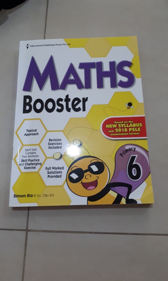 Maths Booster Primary 6, Hobbies & Toys, Books & Magazines, Textbooks ...