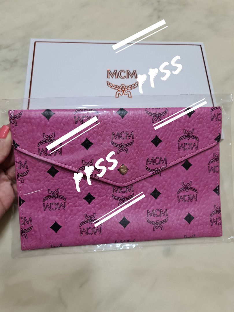 MCM Clutch, Women's Fashion, Bags & Wallets, Purses & Pouches on Carousell