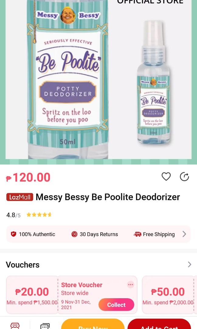 Messy Bessy Products, Beauty & Personal Care, Sanitizers ...