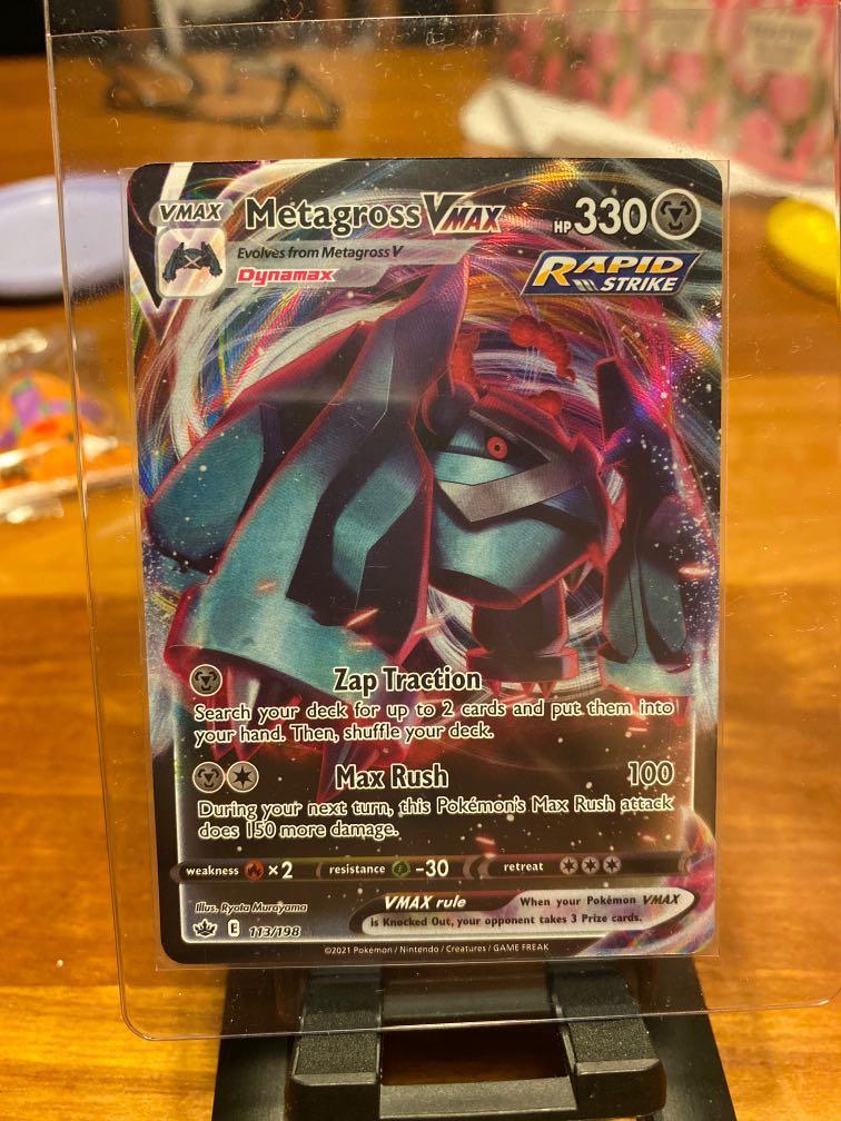 Metagross Vmax, Hobbies & Toys, Toys & Games on Carousell