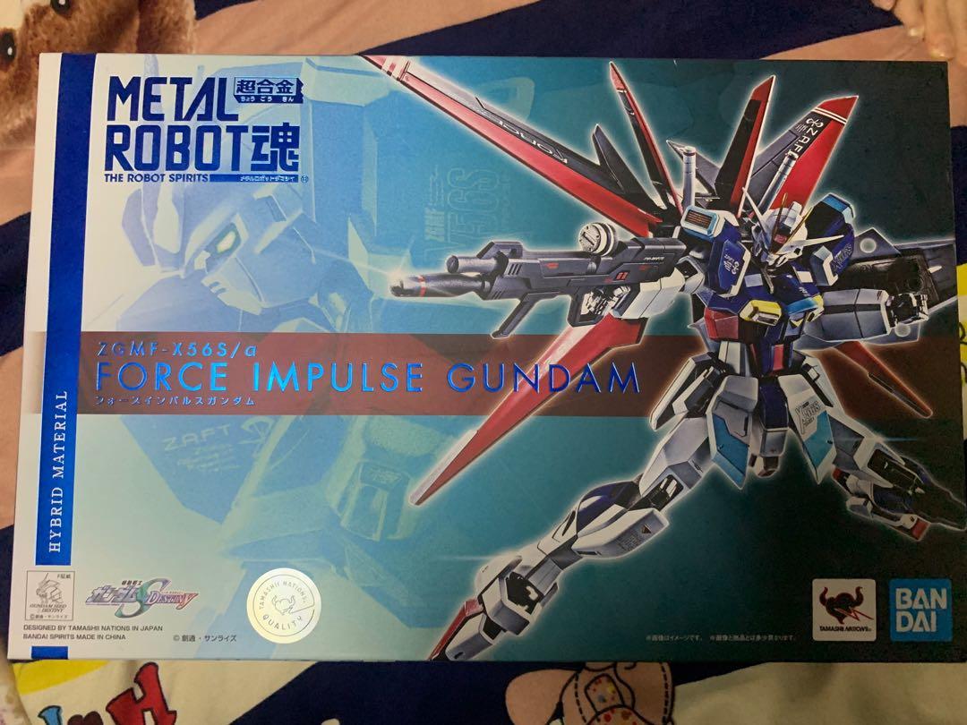 Metal robot魂 Force Impulse Gundam 模型 脈沖高達 非shf, 興趣及遊戲, 玩具 & 遊戲類 - Carousell