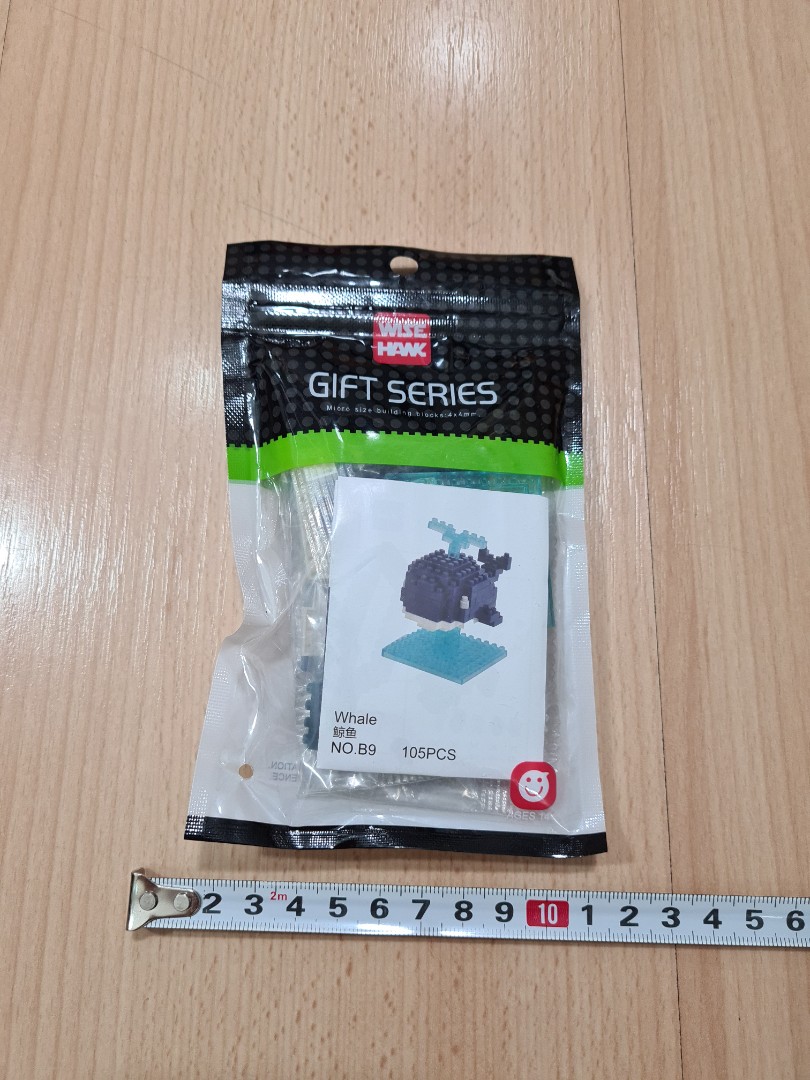 Miniblocks Whale Design, Hobbies & Toys, Toys & Games on Carousell