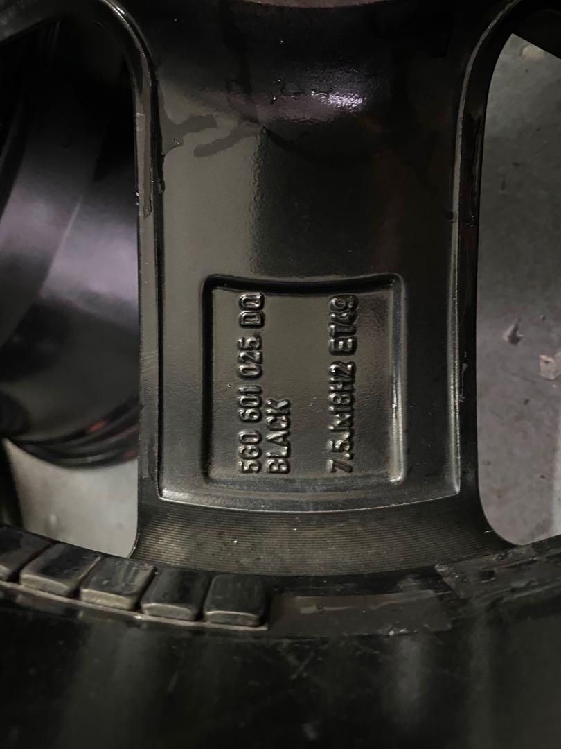 Mk7, Mk7.5 VW Golf R Original Cadiz Rims (5x112), Car Accessories ...