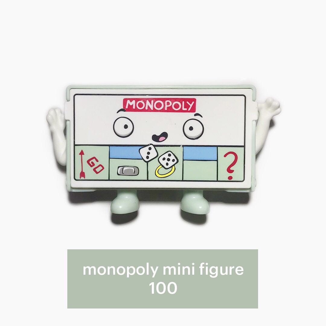 Monopoly mini board figure, Hobbies & Toys, Toys & Games on Carousell