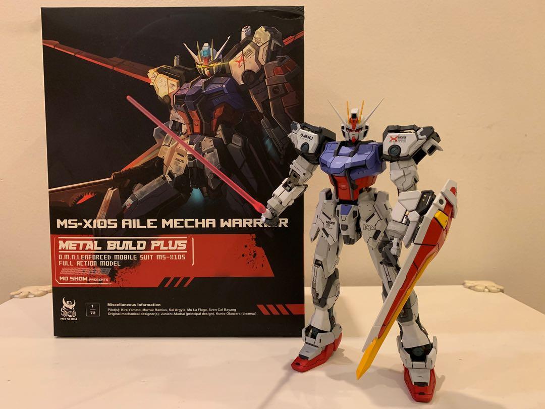 Moshow Metal Build Strike Gundam (1/72 Scale), Hobbies & Toys, Toys ...