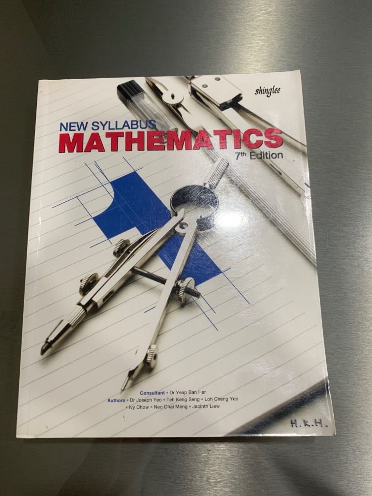 New Syllabus Mathematics Vol 1 and 2, Hobbies & Toys, Books & Magazines ...