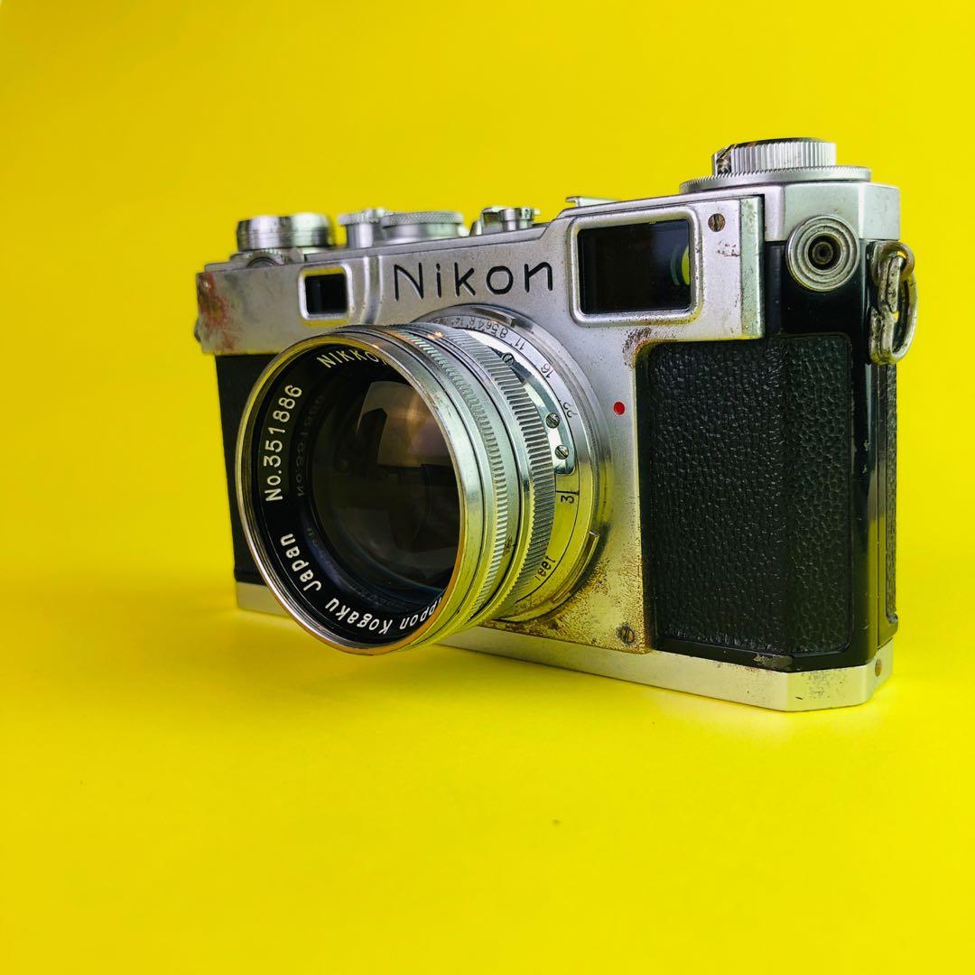 Nikon S2 + Nikkor-S 50mm f1.4 | vintage film camera, Photography, Lens ...