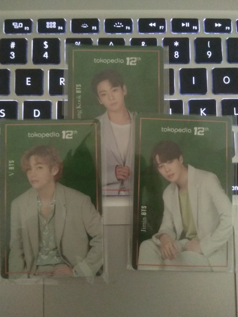 OFFICIAL BTS TOKOPEDIA PHOTOCARD, Hobbies & Toys, Memorabilia ...