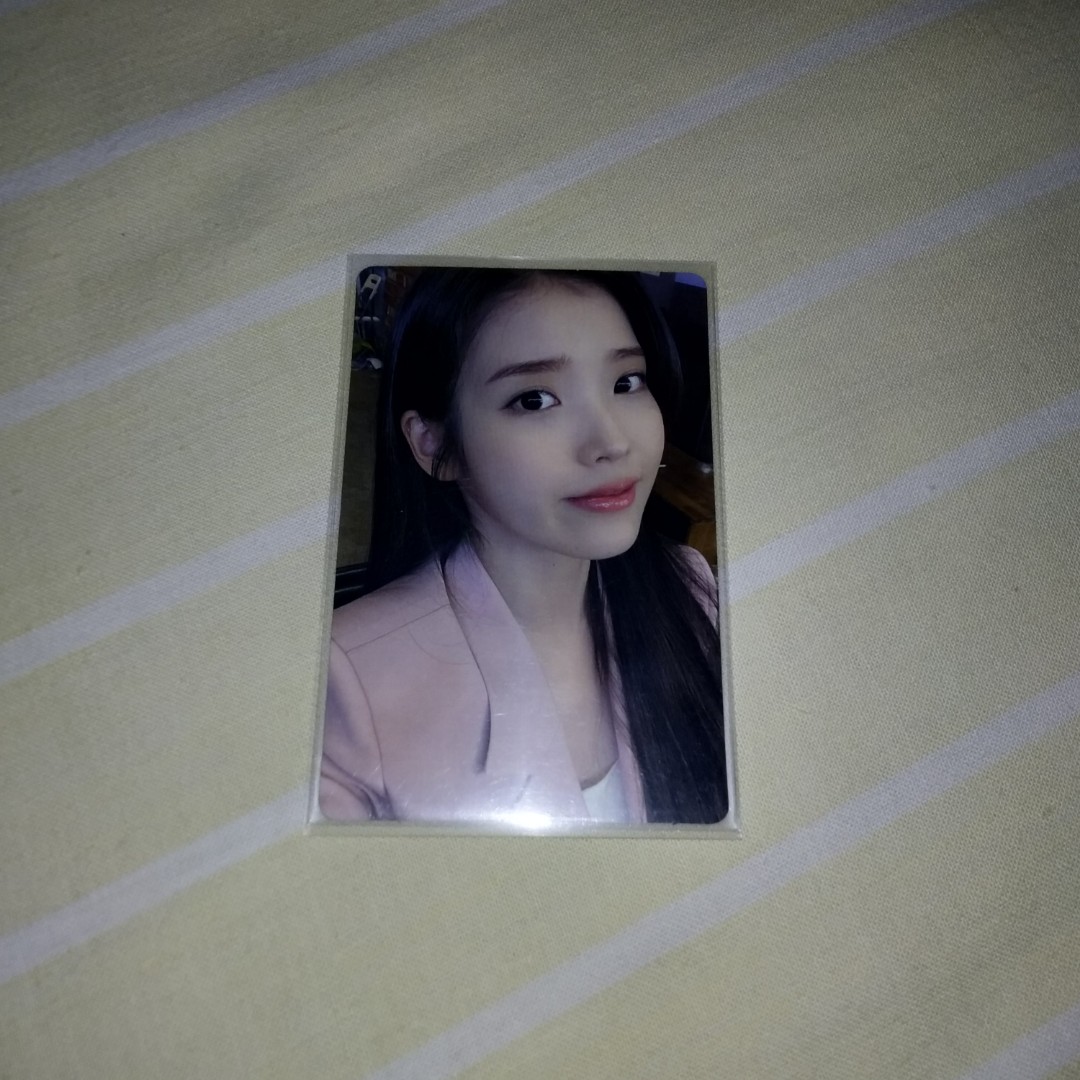 Official IU undisclosed photocard, Hobbies & Toys, Memorabilia ...